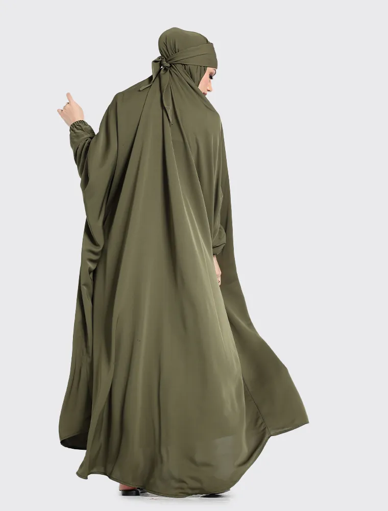 Olive 1 Piece Jilbab @$44.00