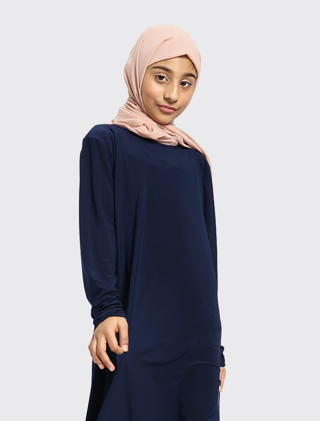 Girls Navy Inigo Abaya Online in UK @£11.99