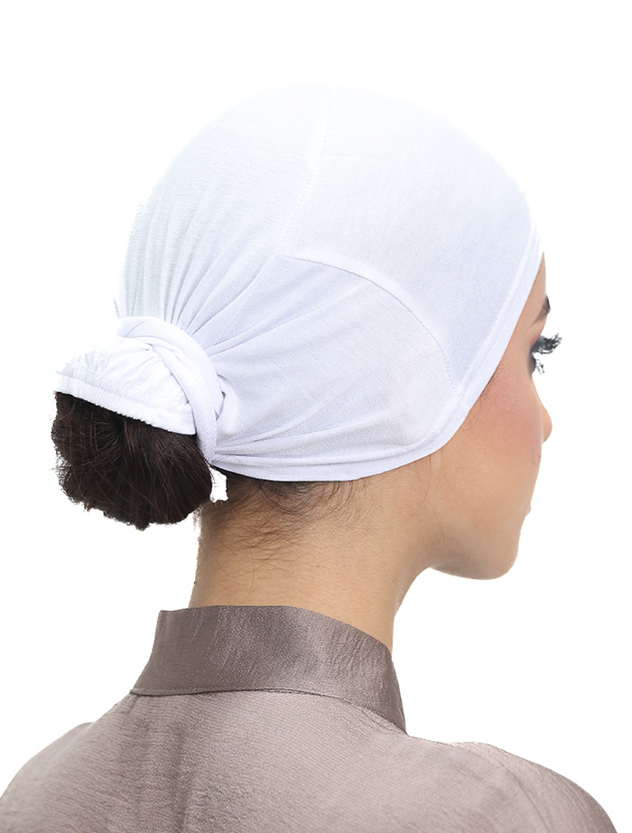 White Tie Hijab Cap @£6.99