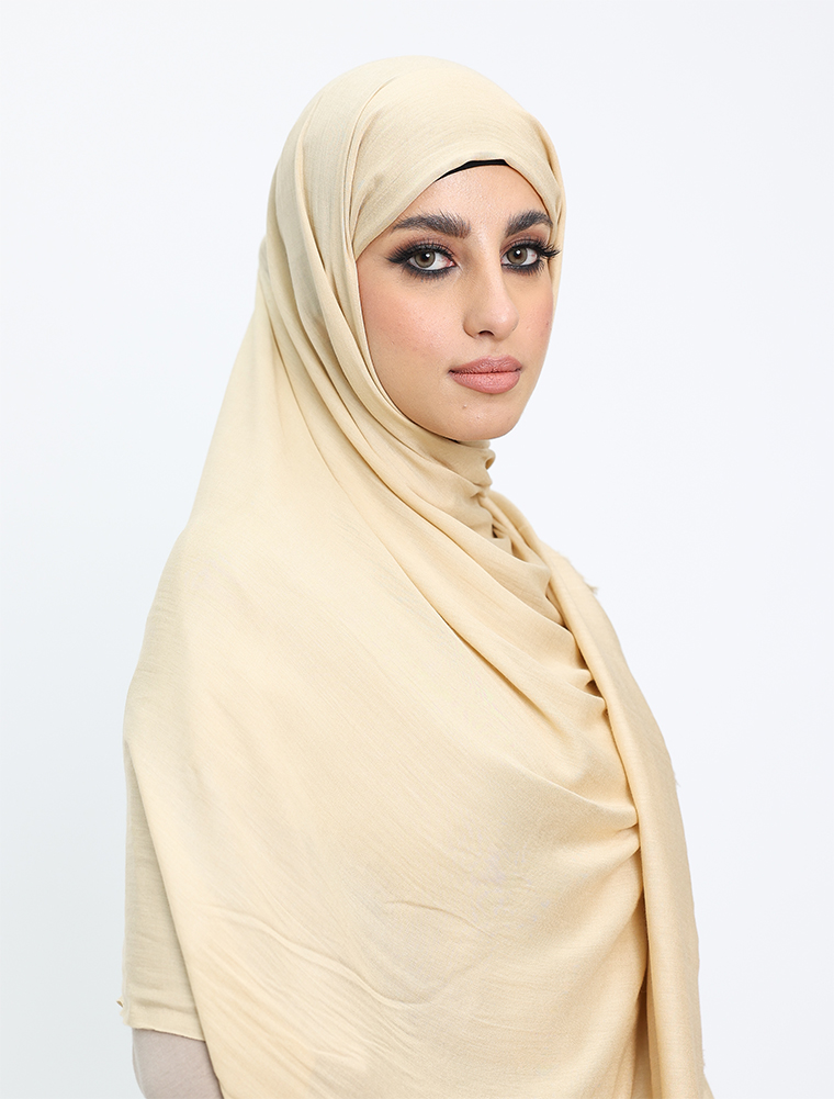 Beige Modal Hijab @$14.00